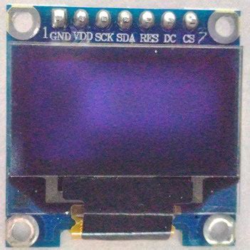 Interfacing Ssd Oled Display With Arduino Internet Of Things