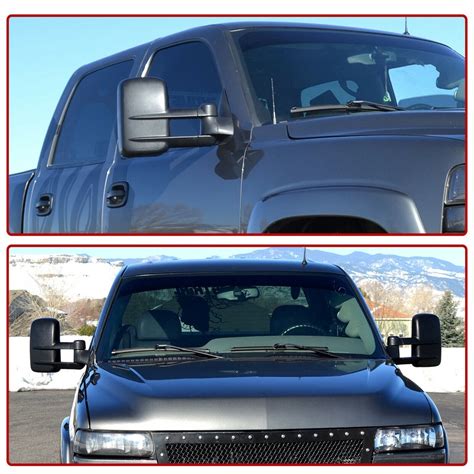 Power Heated Tow Mirrors For 1999 2002 Chevy Silverado Gmc Sierra 1500