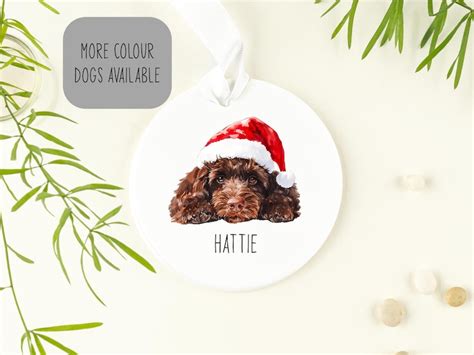 Personalised Cockapoo Ceramic Ornament Cockapoo Decoration Cockerpoo