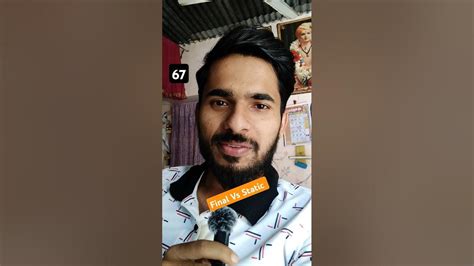 Final Vs Static In Java Java Javainterview Javainterviewquestions