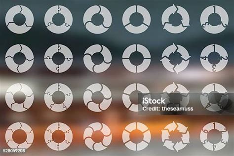 벡터 원형 화살표 에 대 한 인포그래픽 도표 그래프 프리젠테이션 차트별 비즈니스 3에 대한 스톡 벡터 아트 및 기타 이미지 3 3가지 개체 4 Istock