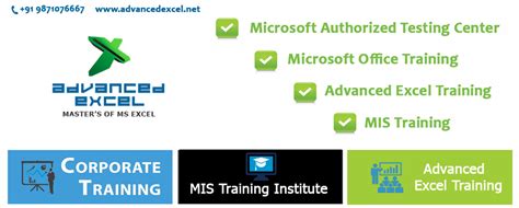Advanced Excel And Vba Mcaros Corporate Training In Gurgaondelhi — Mis