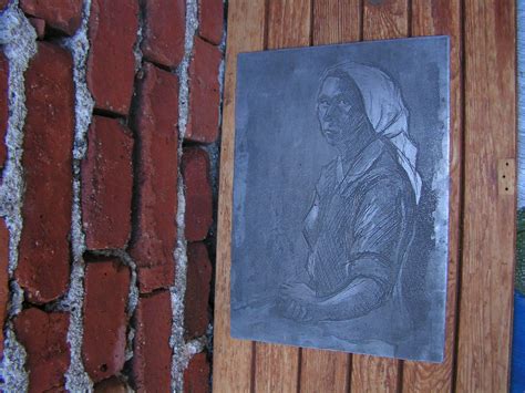 Metal Matrix Etching Binary Matrix Graphics Hand Print Antique Etsy