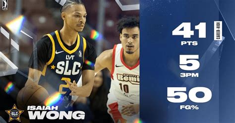 Isaiah Wong Erupts For A Career High 41 Pts In Stars Win Over Remix Video 15min Lt