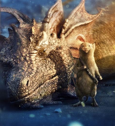 Chronicles Of Narnia Dragon And Mouse Image 68039 On