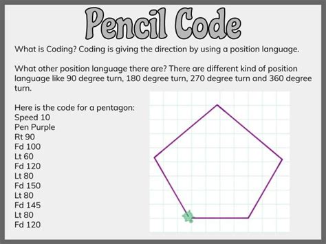 Pencil Code Siniva Panmure Bridge School