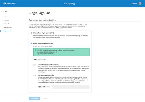 Single Sign On For Azure AD Conceptboard Help Center