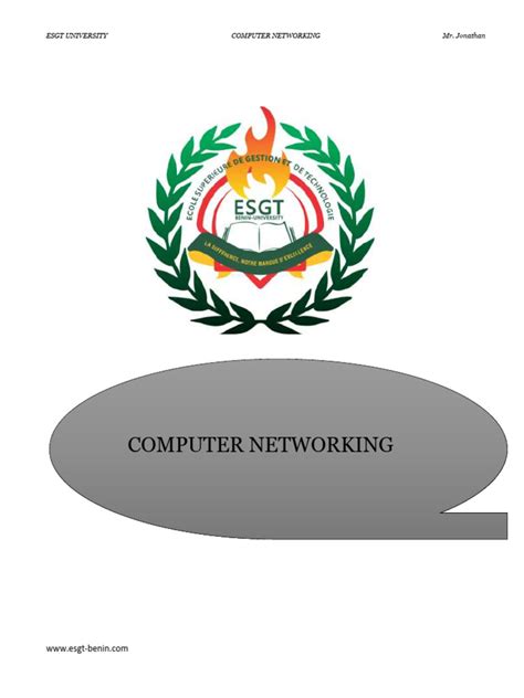 Computer Networking Csc 205 Pdf Games And Activities Science And Mathematics