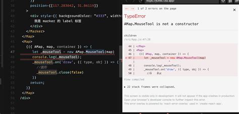 为啥拿到了mouseTool对象但是调用circle 无效 Issue uiwjs react amap GitHub