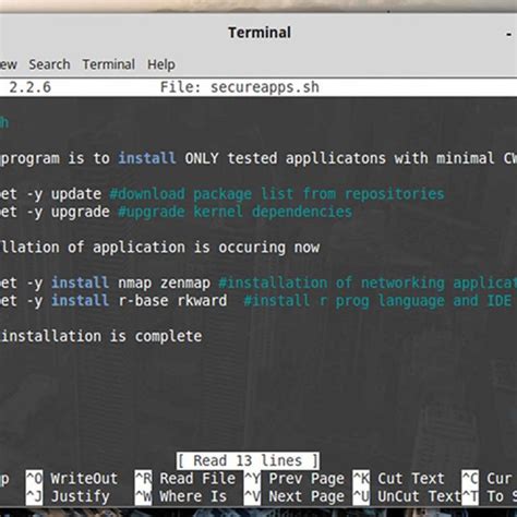 Sample Installation Script Download Scientific Diagram