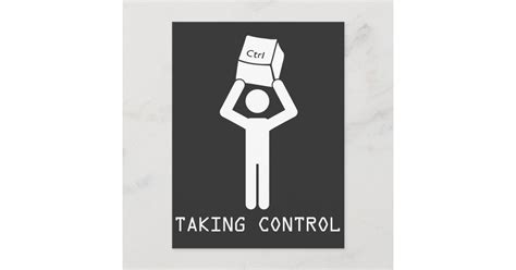 keyboard control programmer computer science nerd postcard zazzle