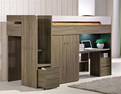 King Single Bunk Bed With Desk At Jeremiah Jobe Blog