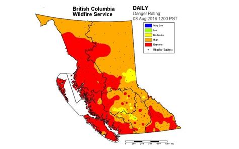 More Wildfires Currently Burning In B C Than Any 1 Day During Record