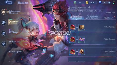 How To Get Border Avatar Wondrous Romance Mobile Legends Ml Esports