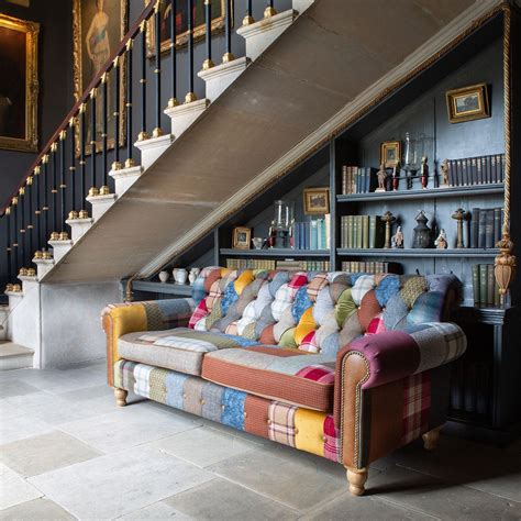 Casa Patchwork Dickinson 2 Seater Fabric Sofa