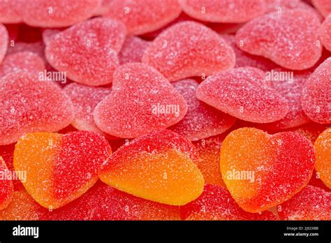 Assorted Gummy Candies And Jellies As Background A Lot Of Colorful Jelly Sweets Candy Flavor