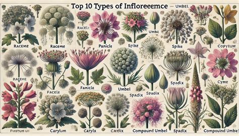 Top 10 Types Of Inflorescence Structures And Examples Blumebia