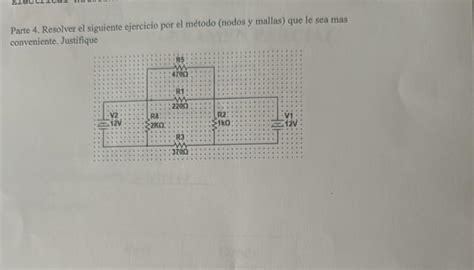 solved solve the following exercise by the method nodes and