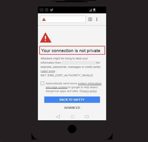 Solucionar El Error De Conexión SSL En Teléfonos Android