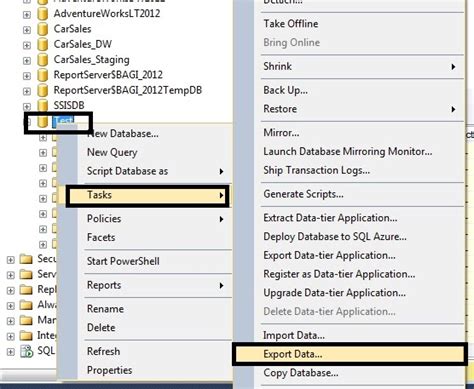 Microsoft Business Intelligence Importing Ms Access Data Into The Sql