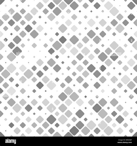 Grey Abstract Repeating Diagonal Square Pattern Background Design Stock