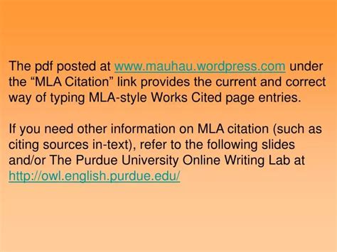 PPT MLA Citation PowerPoint Presentation Free Download ID PPT MLA Citation PowerPoint Presentation Free Download ID