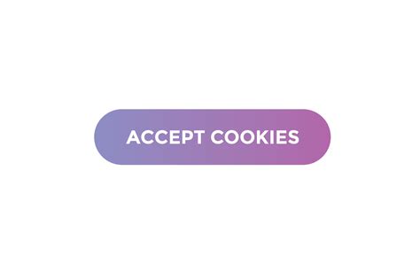 accept cookies button web banner templates vector illustration 17287795 vector art at vecteezy