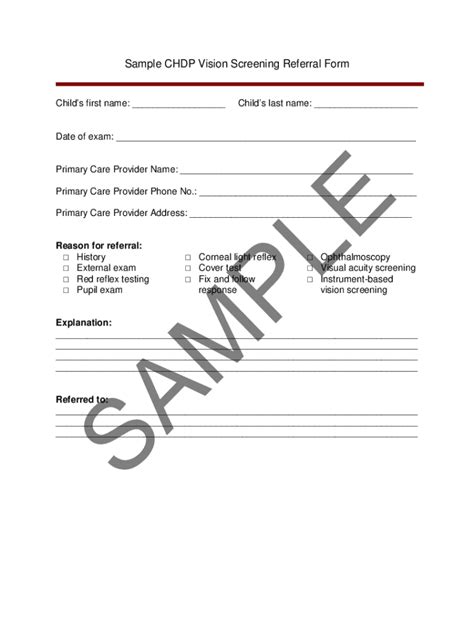 Fillable Online Chdp School Entry Form Pdf Fax Email Print Pdffiller