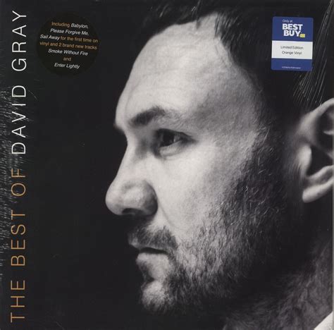 David Gray The Best Of David Gray Orange Vinyl Sealed Us 2 Lp Viny