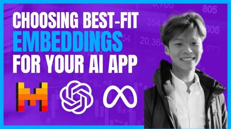 Singlestore Developers On Linkedin Choosing Best Fit Embeddings For Your Ai App Openai