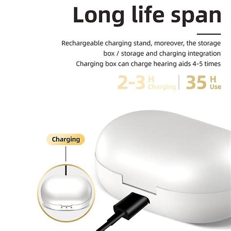 Intelligent Hearing Aid Rechargeable Low Noise Wide Frequency Sound Amplifier Deaf Hearing Aids