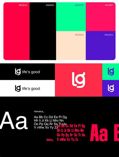Lg Rebranding I Logotype I Design Behance