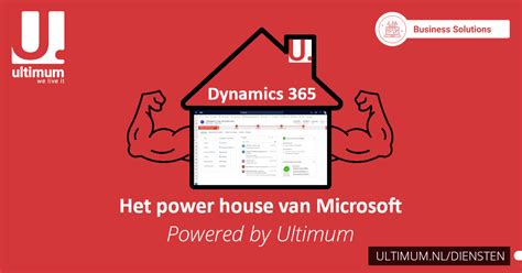 Dynamics 365 Het Power House Van Microsoft Ultimum