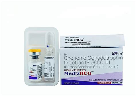 Human Chorionic Gonadotrophin 5000iu Inj At ₹ 438 Vial Human Chorionic Gonadotropin Injections