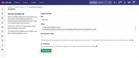 Implementasi Gitlab Cicd Untuk Test Dan Deploy Aplikasi Laravel David H Sianturi