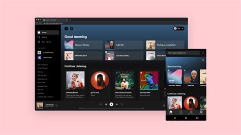 From Web Page To Web Player How Spotify Designed A New Homepage Experience Spotify Design