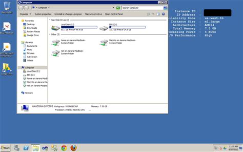 extending your ec2 boot drive in windows 2008 r2