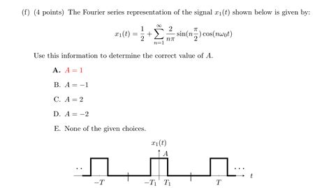 Solved Determine The Fourier Series Representation Of The Chegg