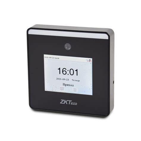 Беспроводной биометрический терминал учета рабочего времени с распознаванием лиц Zkteco Horus
