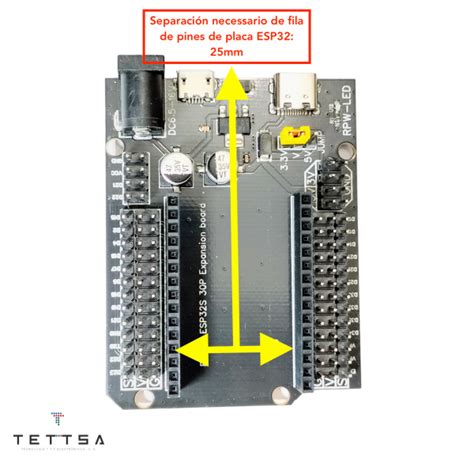 Esp32 Esp32s 30 Pines Placa De ExpansiÓn Tettsa Tienda