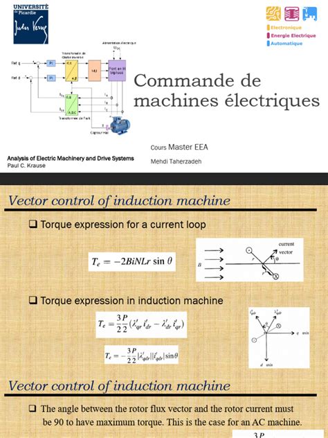 Ch4 Vector Control Induction Machine Pdf Electromagnetic Induction Electrodynamics