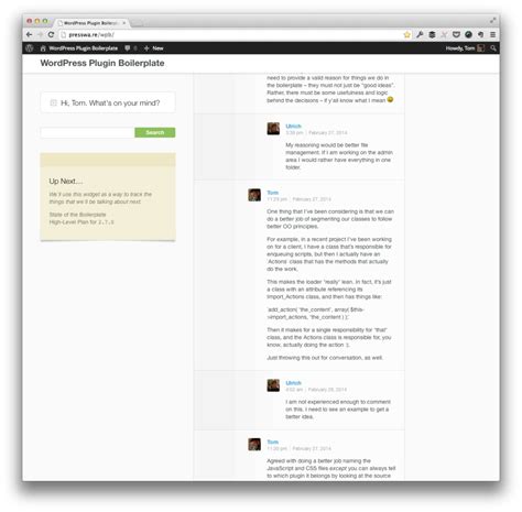 The State Of The Wordpress Plugin Boilerplate Tom Mcfarlin