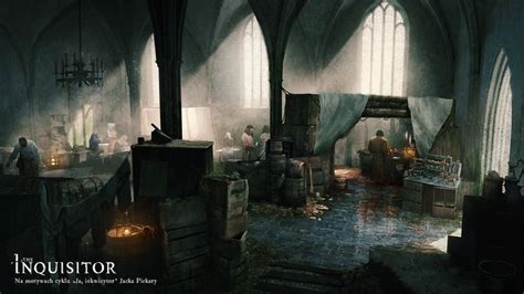 i the inquisitor hospital by kacper szwajka fantasy art landscapes concept art church