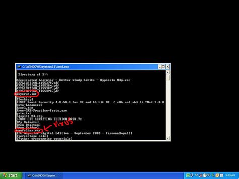 Computer Viruses Delete Viruses Using Command Promptwith Images Recycler Folder
