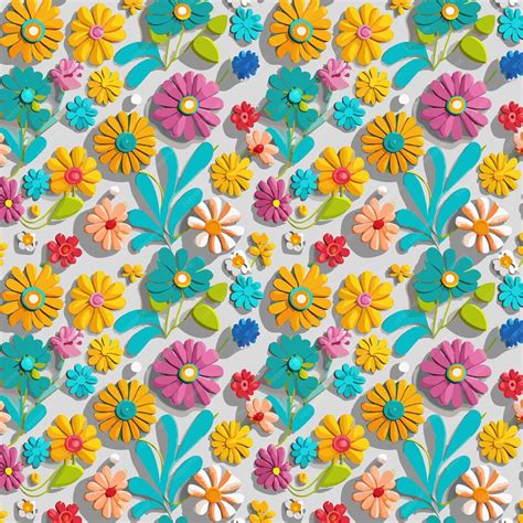 Beautiful Flower Pattern Collection With Leaves Floral Bouquets Flower Compositions Floral