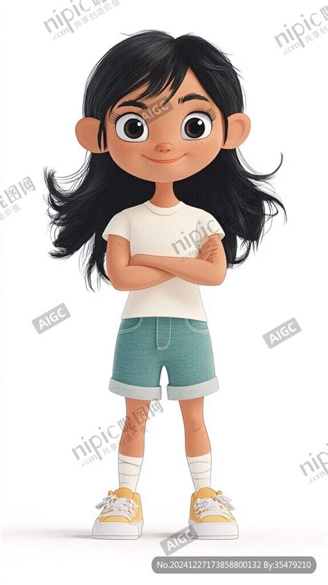 Ai创作图小米卡通女孩 卡通人物卡通小女孩 卡通写实人物 3d卡通女孩 卡通写实漫画人物设计 卡通写实漫画人物 儿童全身像插画 女孩卡通形象原创 卡通女孩人物 写实卡通人物 原创卡通人物动画