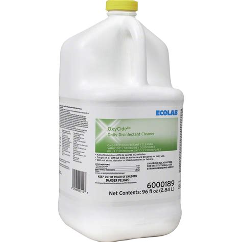 Ecolab® Oxycide™ Daily Disinfectant Cleaner 96 Oz Lewis Industrial Supply Company