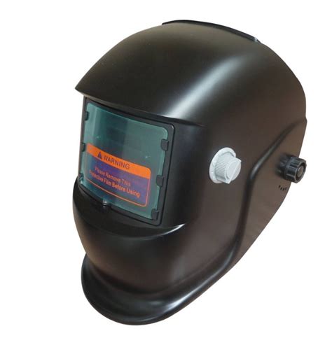 True Color Solar Powered Auto Darkening Welding Helmet Wide Shade For