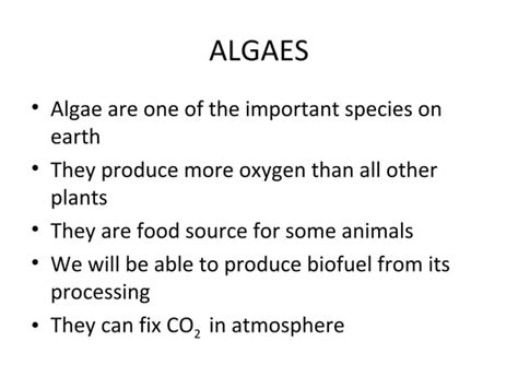 Algae Based Co2 Capture Ppt Chemistry Science