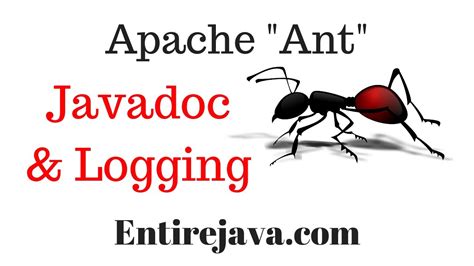 generating javadoc and logging using apache ant youtube
